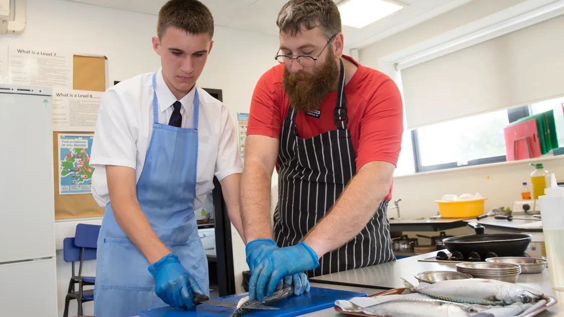 St Sampson’s students get hands-on in the kitchen