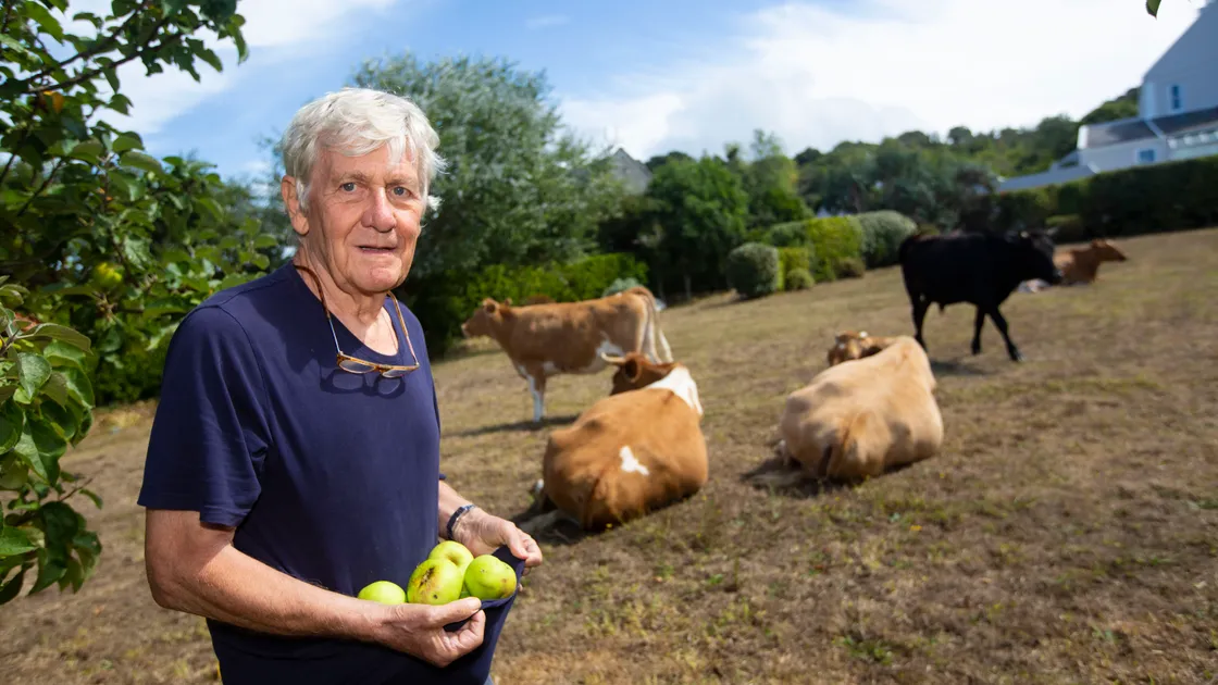 The cows come home for St Peter’s resident Colin