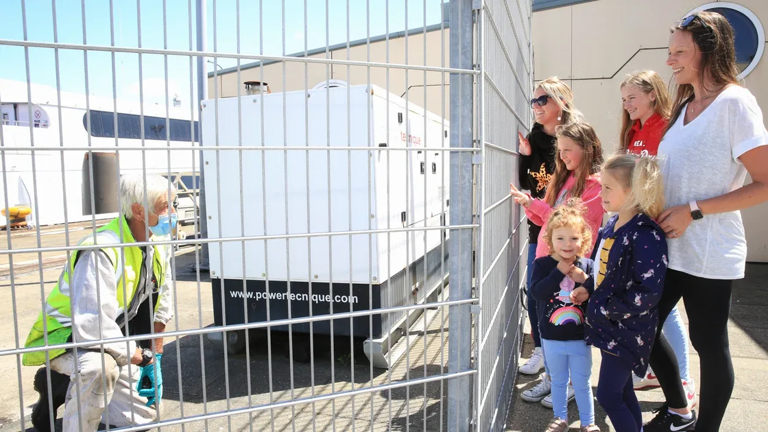 Poignant family reunion for one Condor engineer