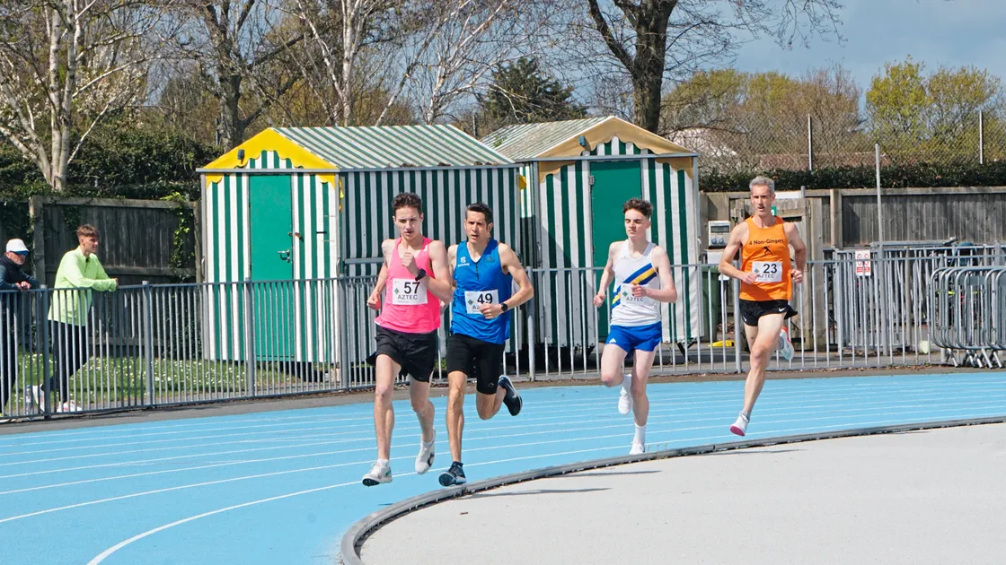 Van Heerden shows her progress with two records