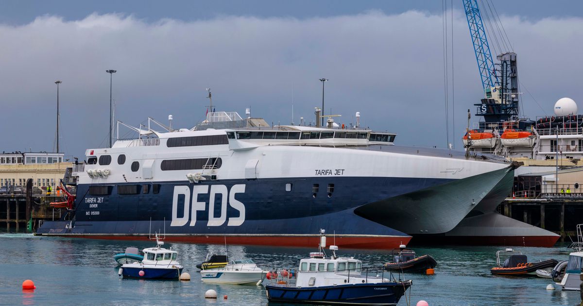 DFDS ‘pauses’ Jersey-Poole winter fast ferry service