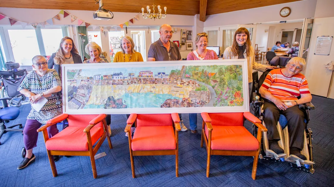 Familiar Cobo scene captured in Cheshire Home project