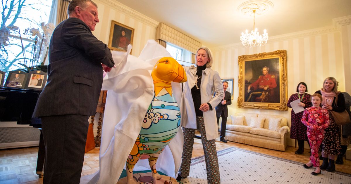 Parade puffins officially unveiled at Government House