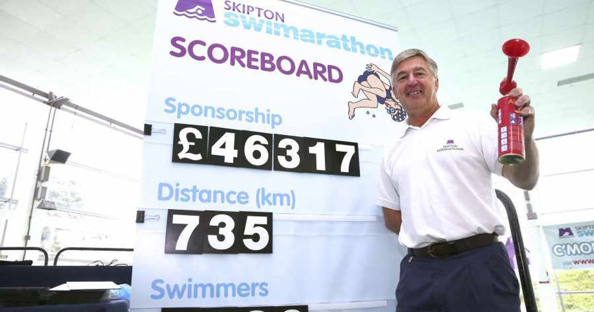 Record number take part in Swimarathon
